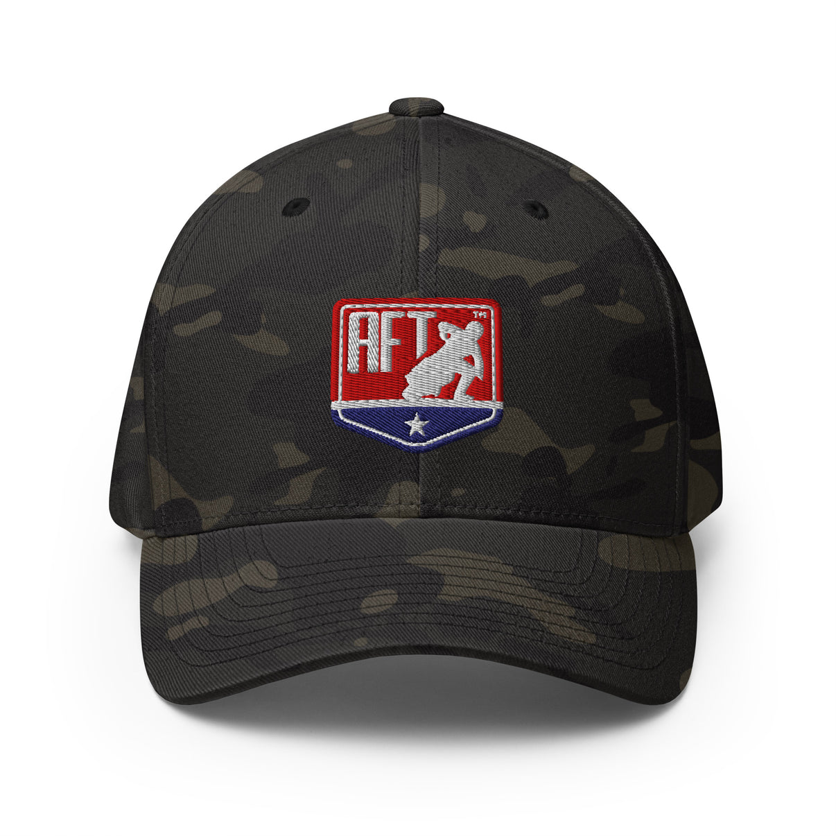 American Flat Track Logo Flexfit Hat (Various Colors) – American Flat ...